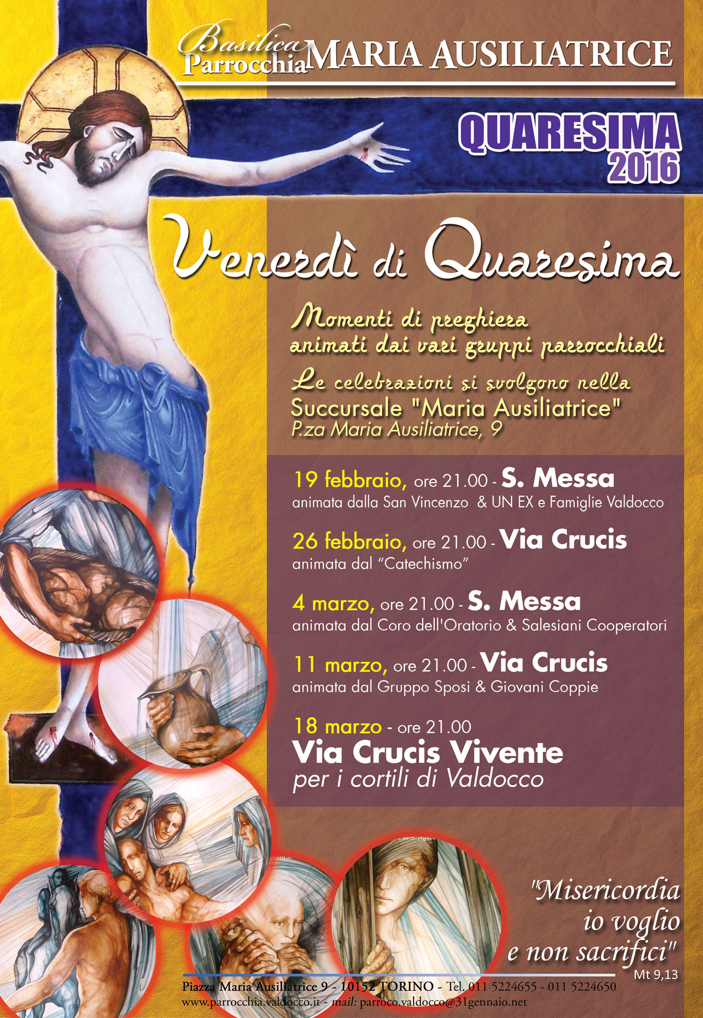 Proposte per la quaresima 2016